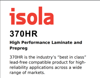 ISOLA 370HR-China Dependable High Precision PCB Solutions-Xinfeng Huihe